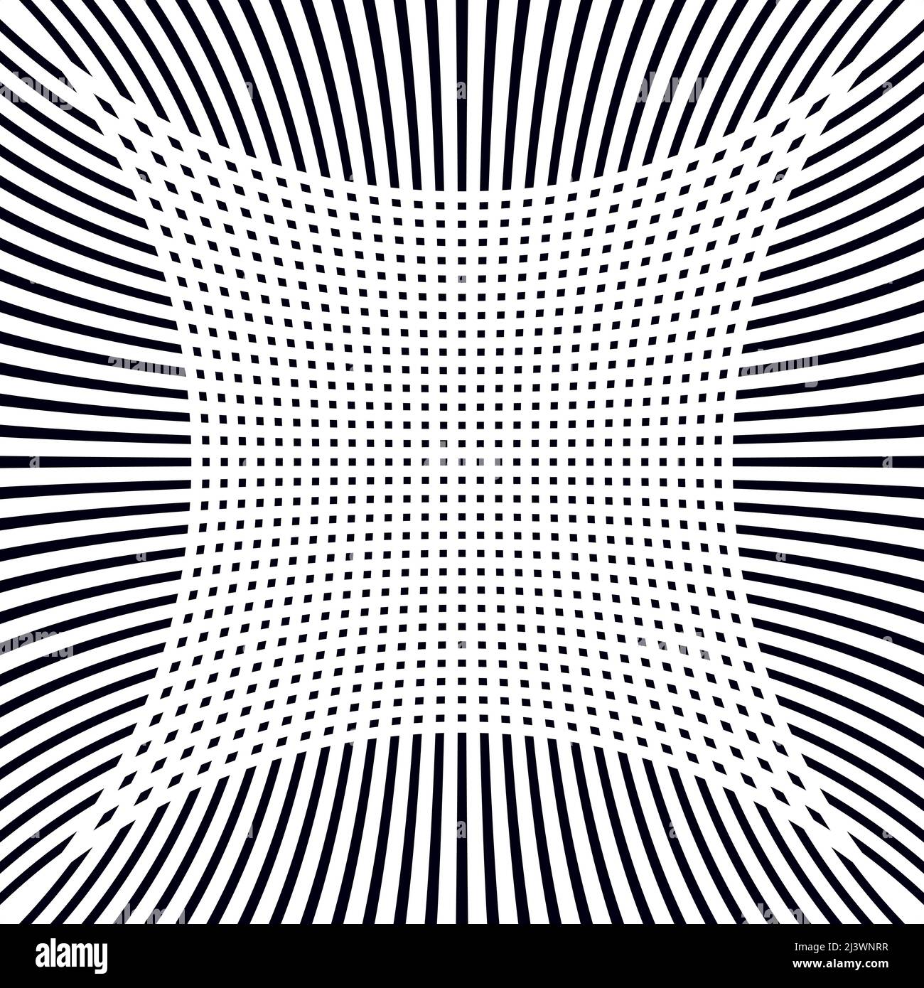 Crossing, intersecting lines abstract geometric vector pattern, texture ...