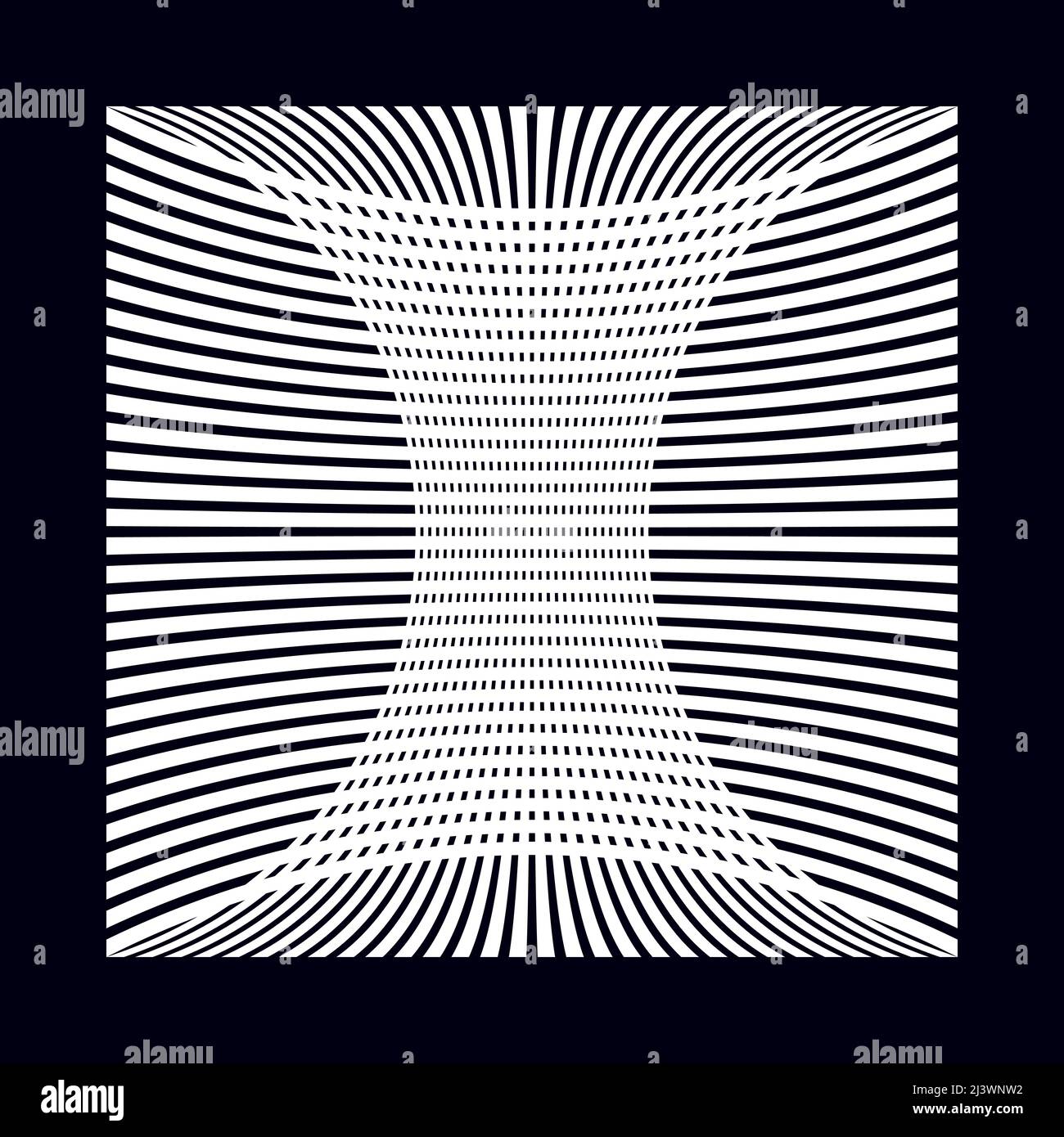 Crossing, intersecting lines abstract geometric vector pattern, texture ...