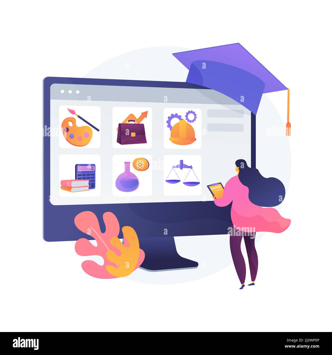 Study registration Stock Vector Images - Alamy