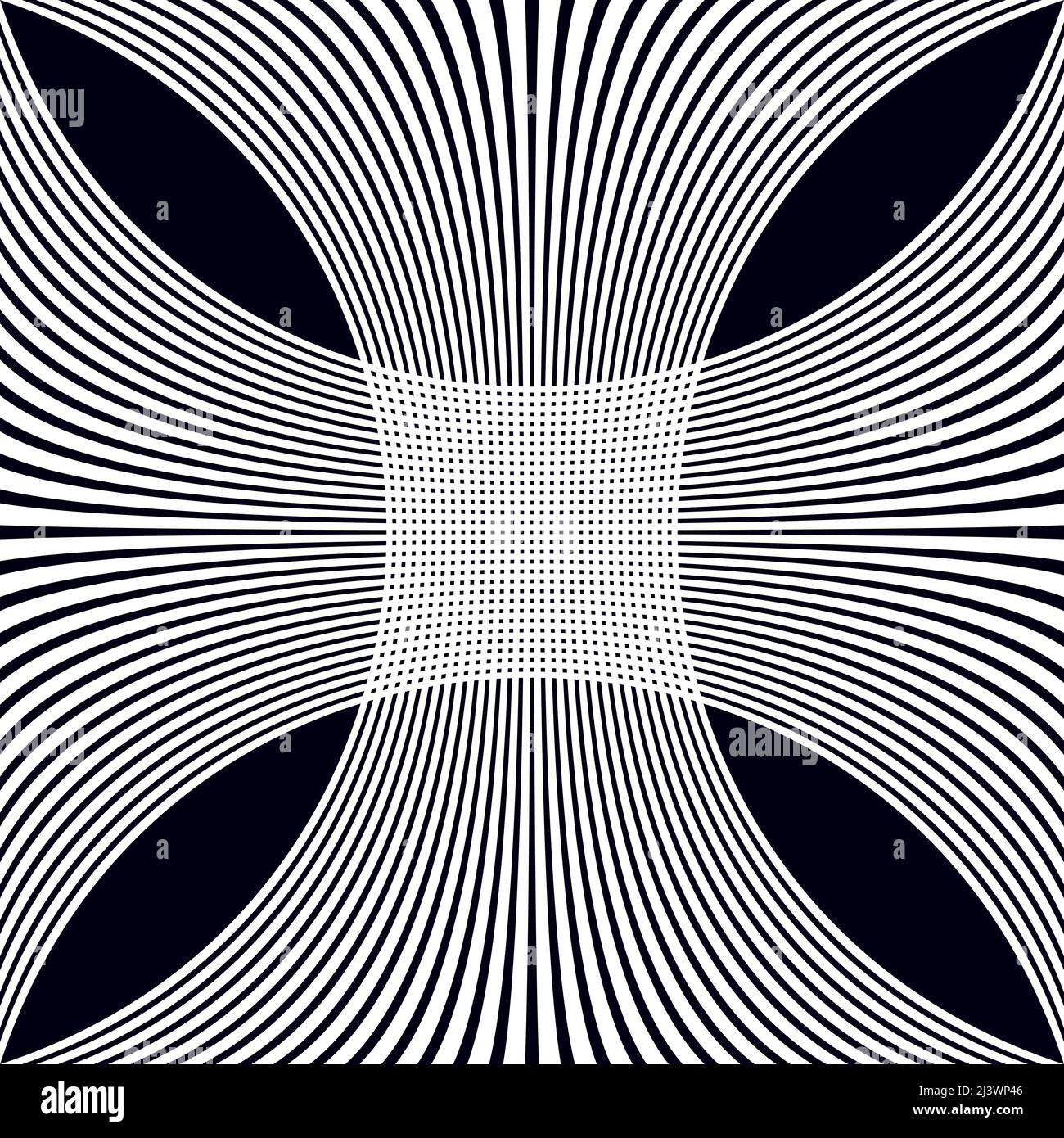 Crossing Intersecting Lines Abstract Geometric Vector Pattern Texture