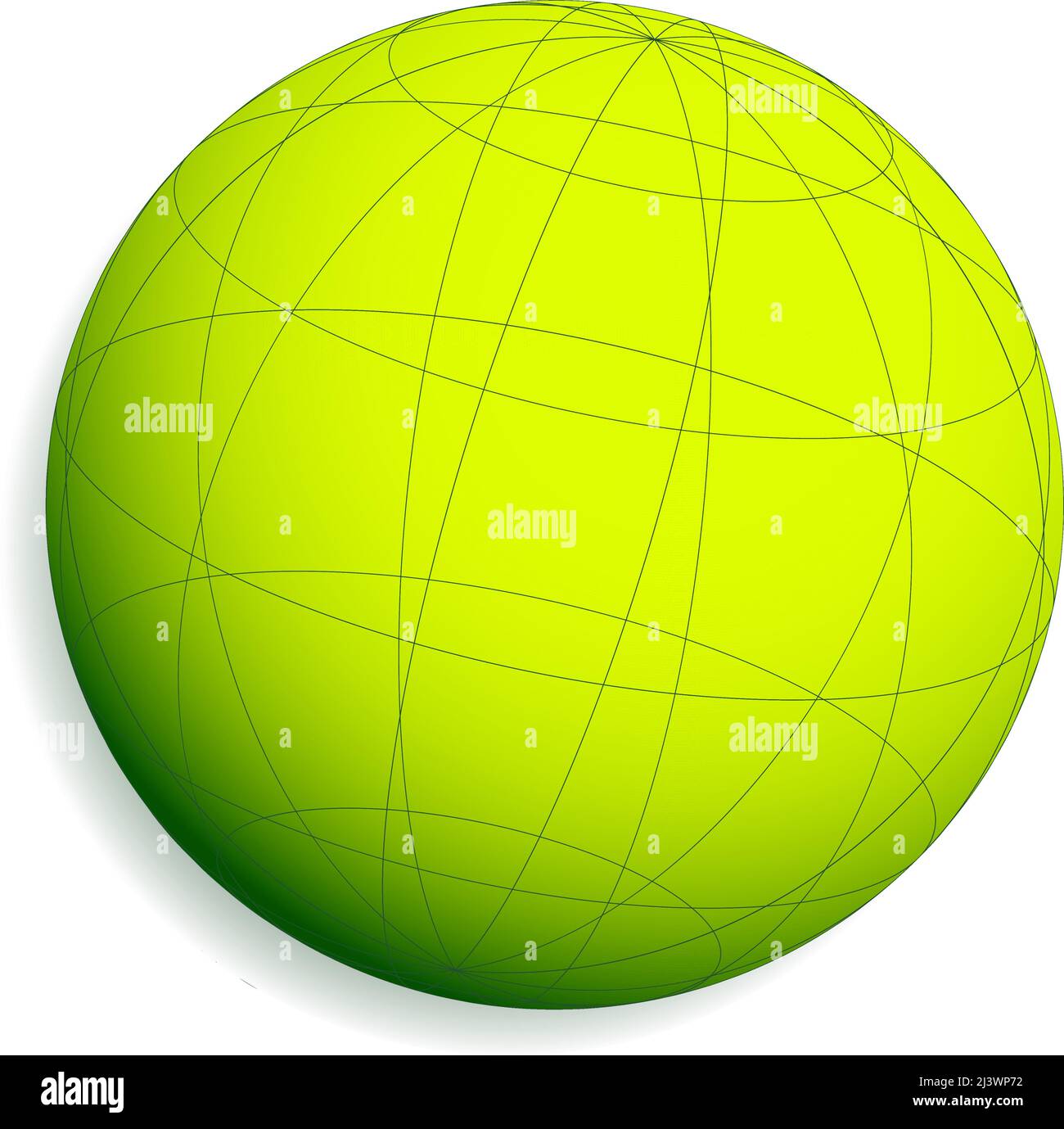 Wireframe, grid, mesh sphere, globe, ball vector illustration. Stock ...