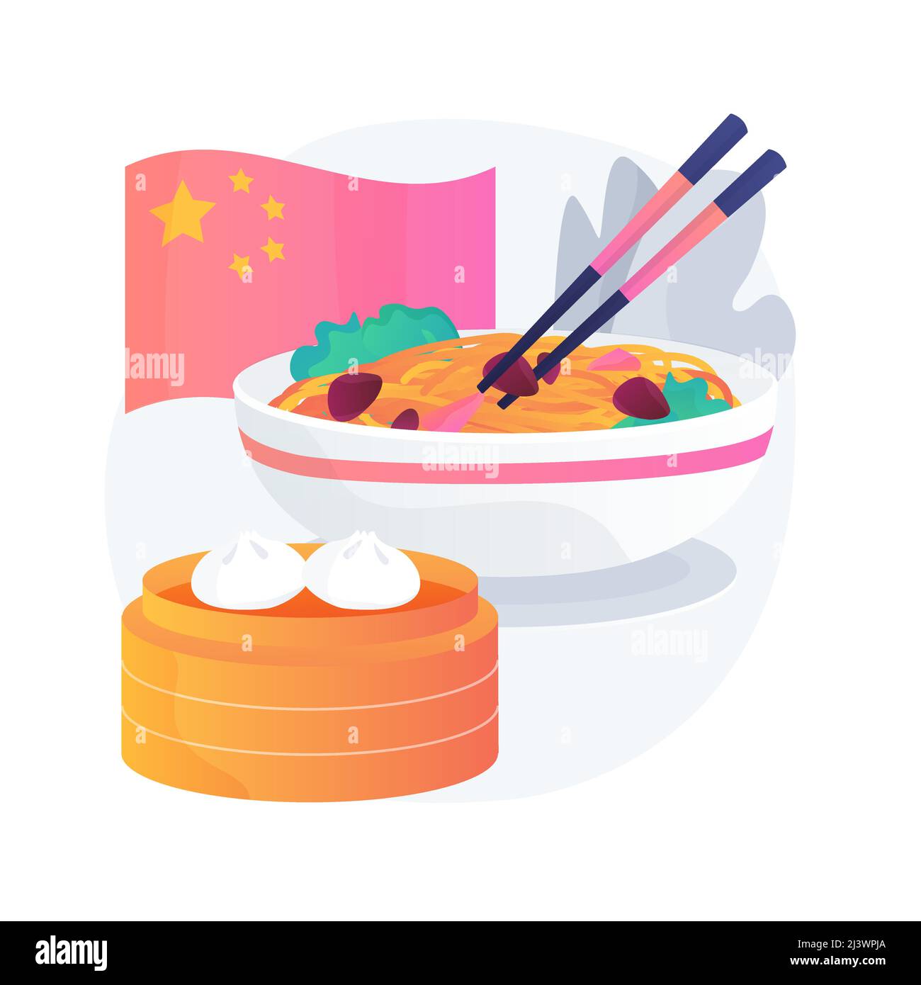 Dim sum restaurant Stock Vector Images - Alamy