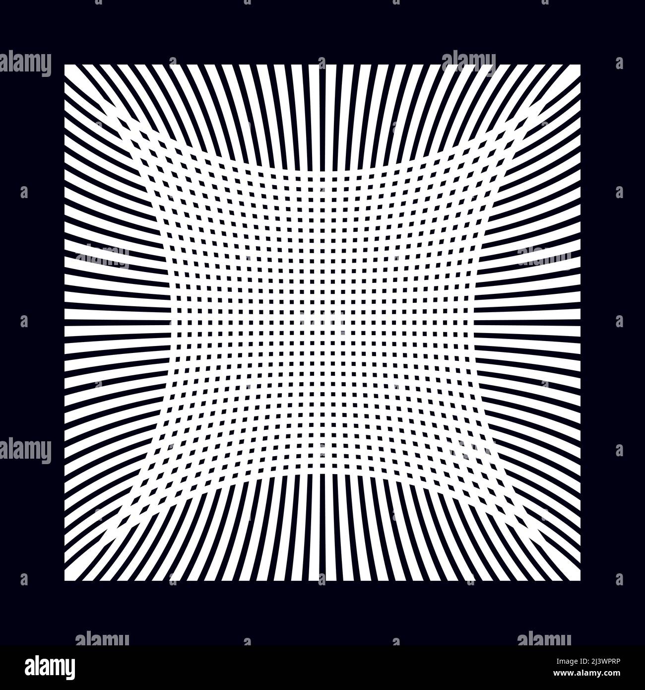 Crossing, intersecting lines abstract geometric vector pattern, texture ...