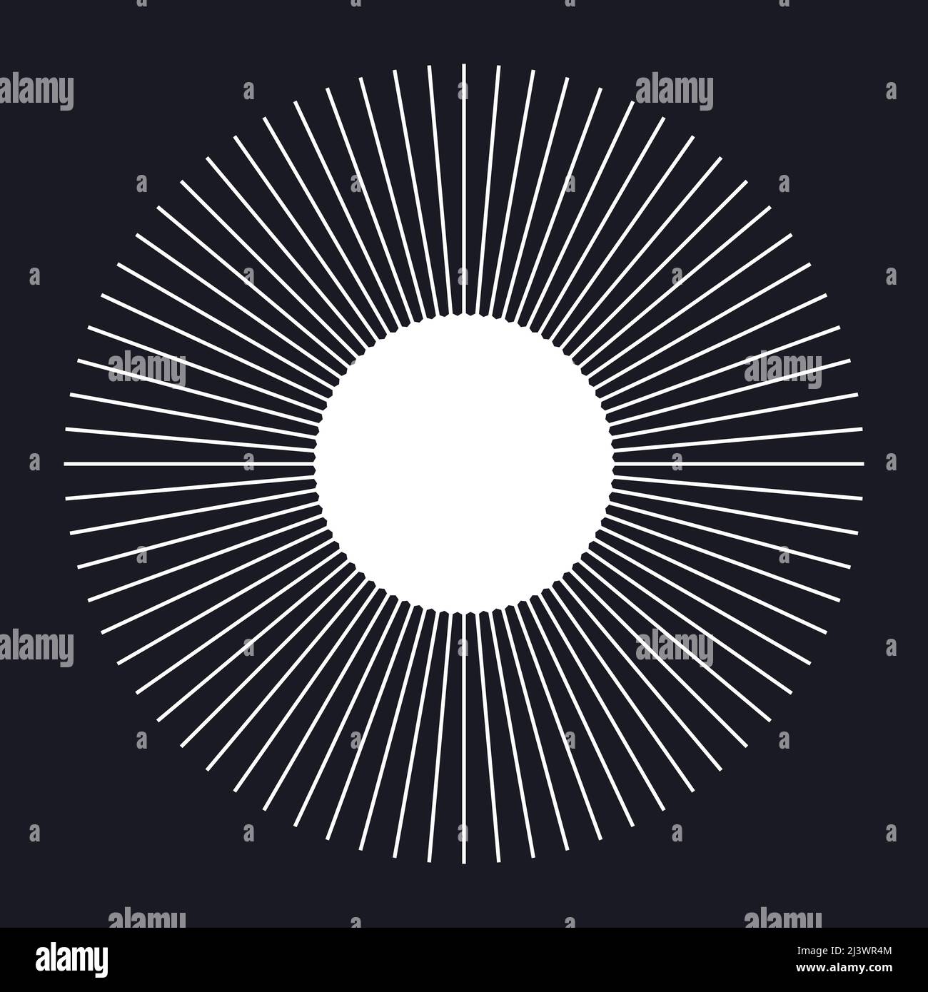 Geometric abstract circle element, design. Stock vector illustration ...