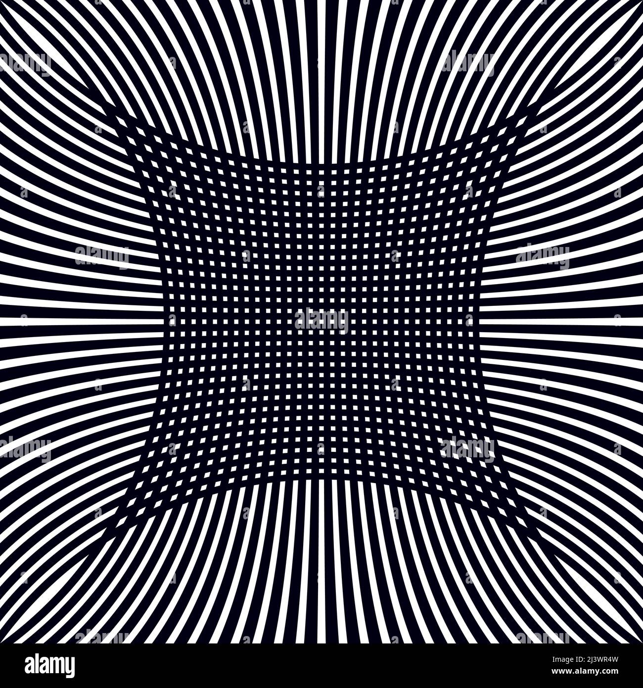 Crossing, intersecting lines abstract geometric vector pattern, texture ...