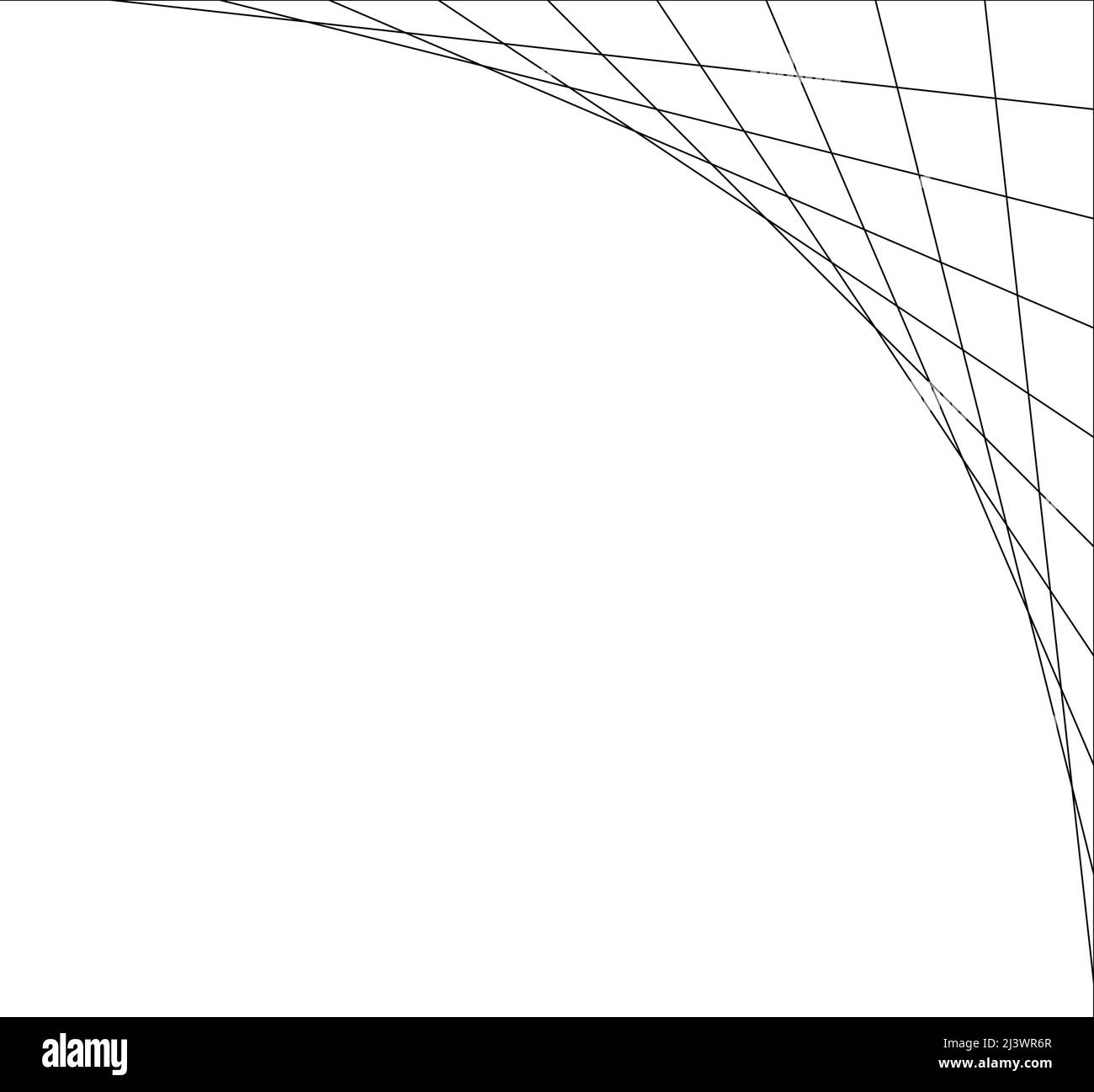 Netting, intersecting lines grid, mesh corners vector pattern, texture and background. Stock ...