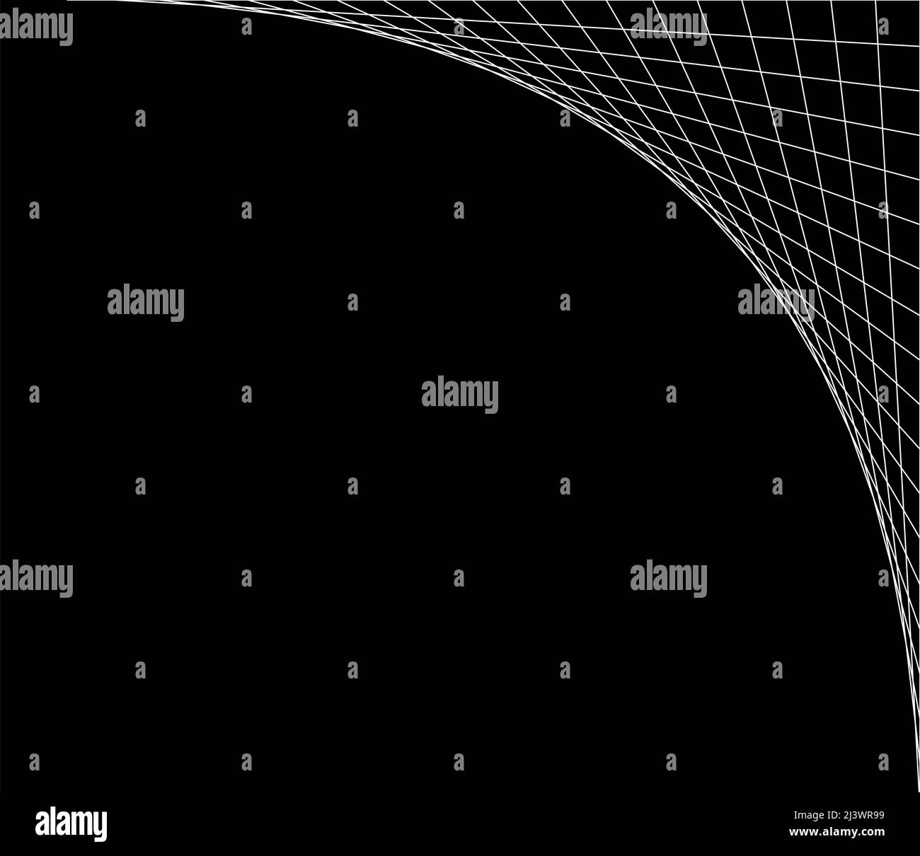 Netting, intersecting lines grid, mesh corners vector pattern, texture ...