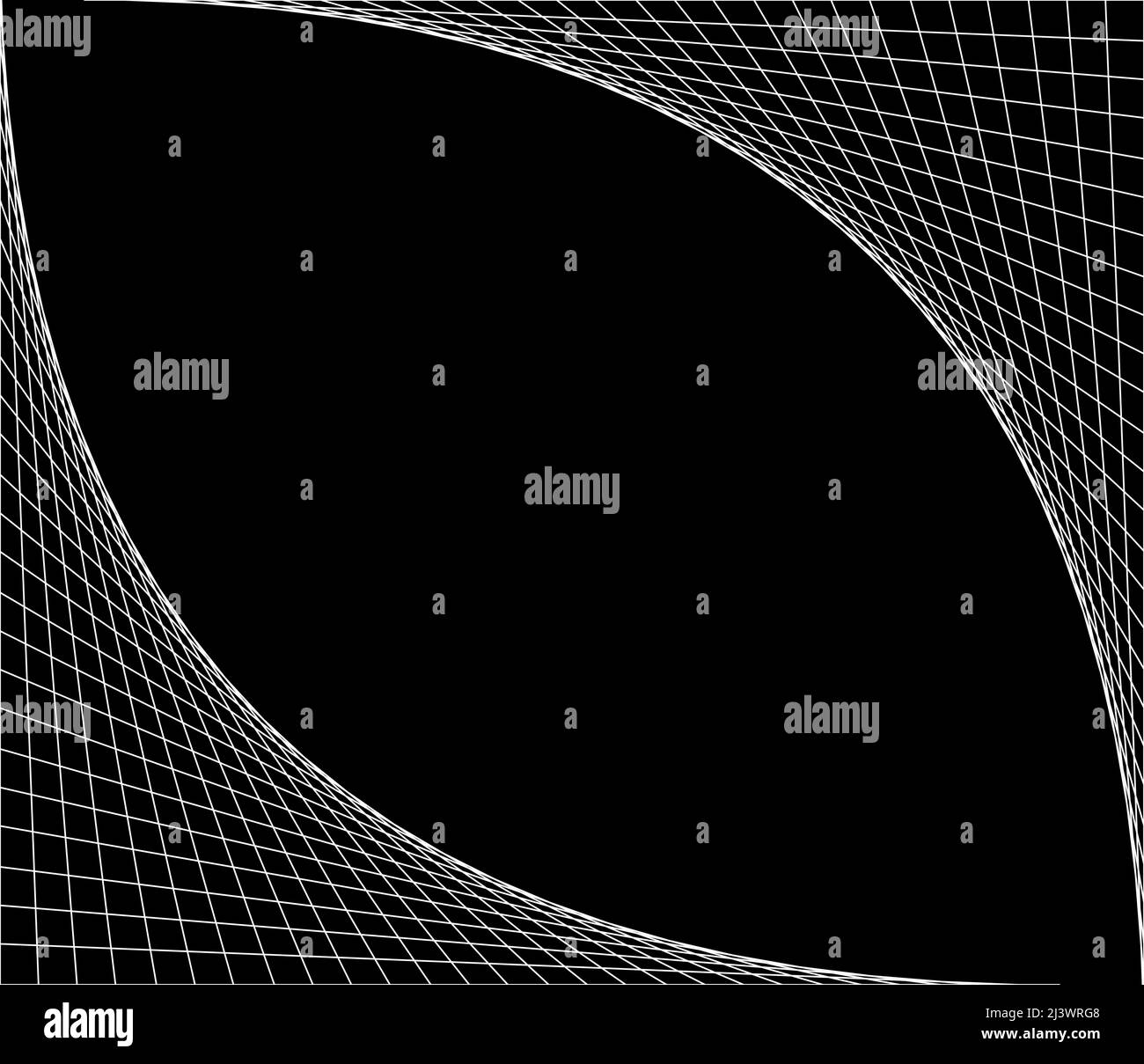 Netting, intersecting lines grid, mesh corners vector pattern, texture and background. Stock ...
