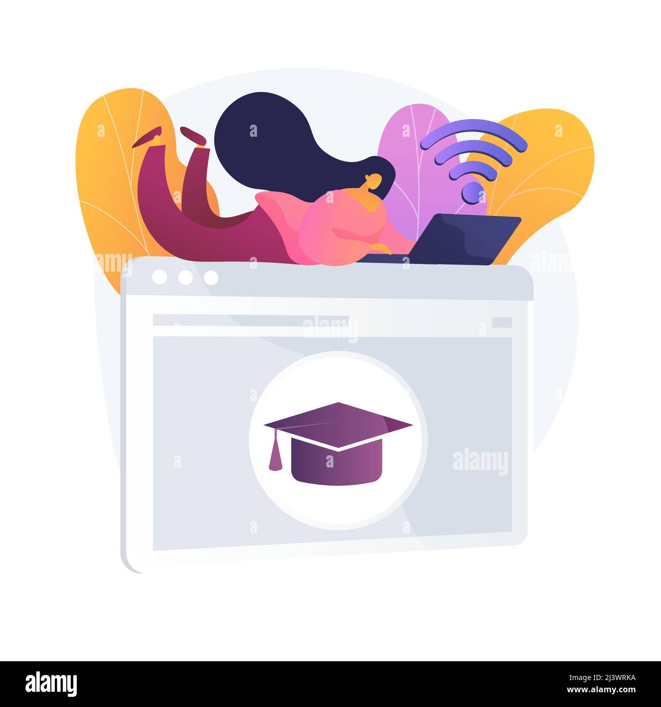 Online preparation for lesson. Internet school homework, university ...