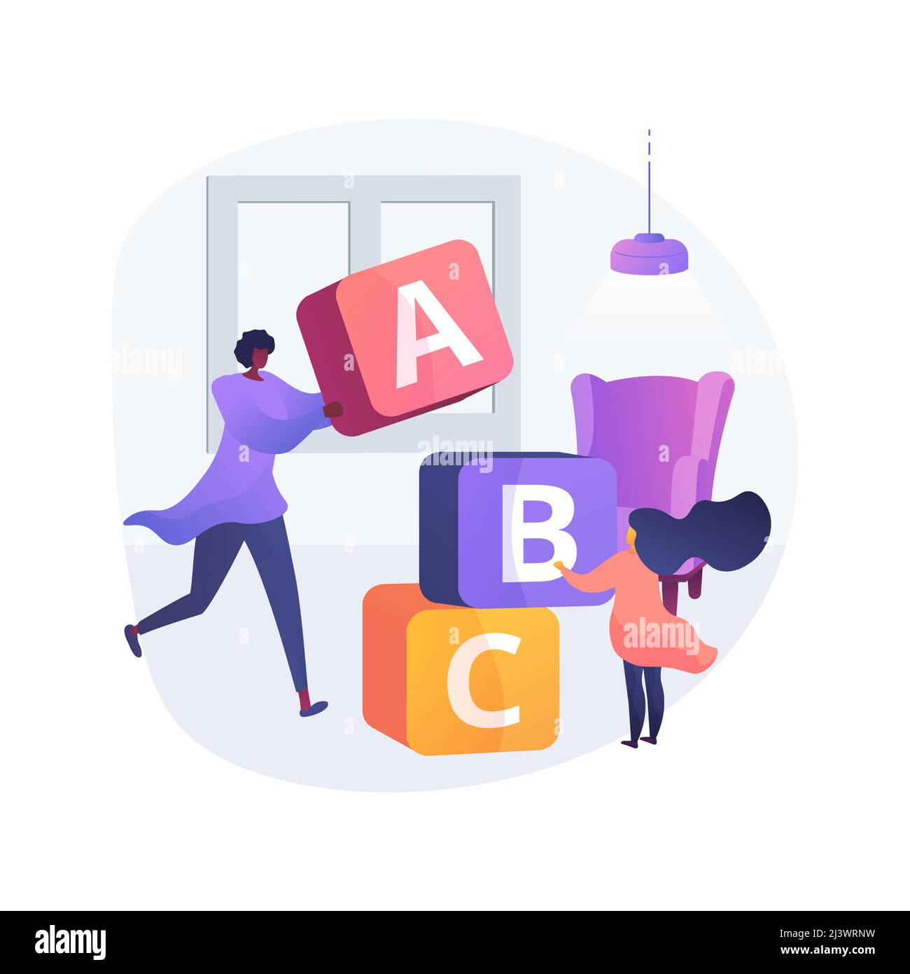 Boy child help home Cut Out Stock Images & Pictures - Alamy