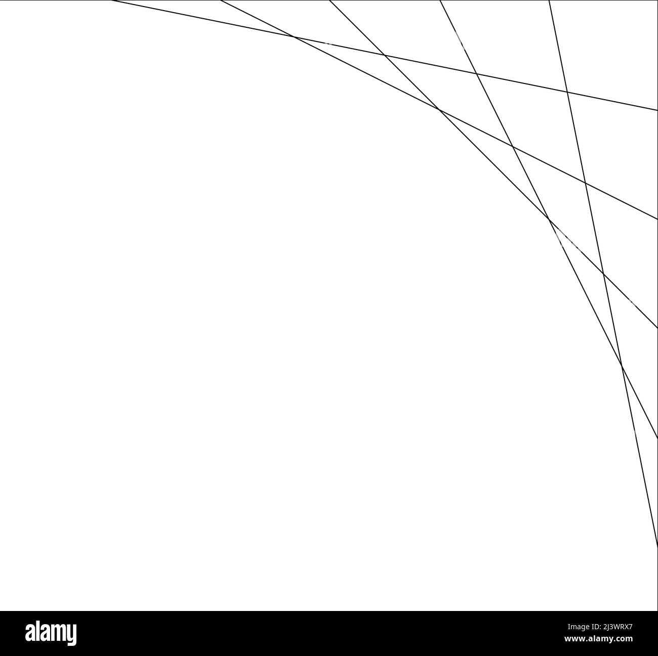 Netting, intersecting lines grid, mesh corners vector pattern, texture ...