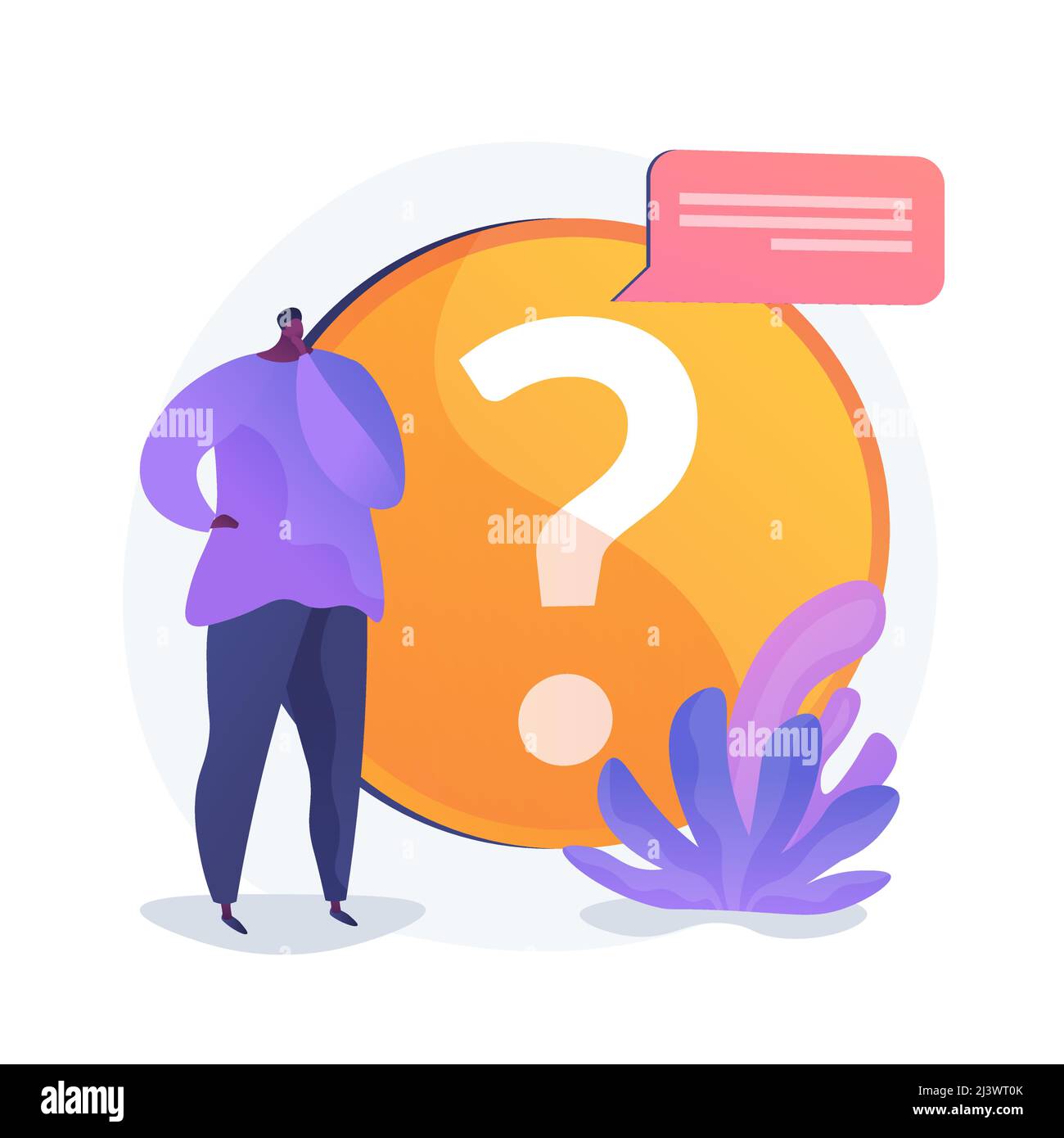 Website FAQ section. User helpdesk, customer support, frequently asked ...