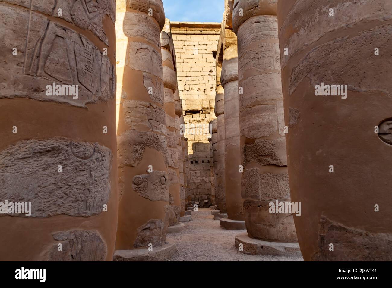 Hypostyle hall detail hi-res stock photography and images - Alamy
