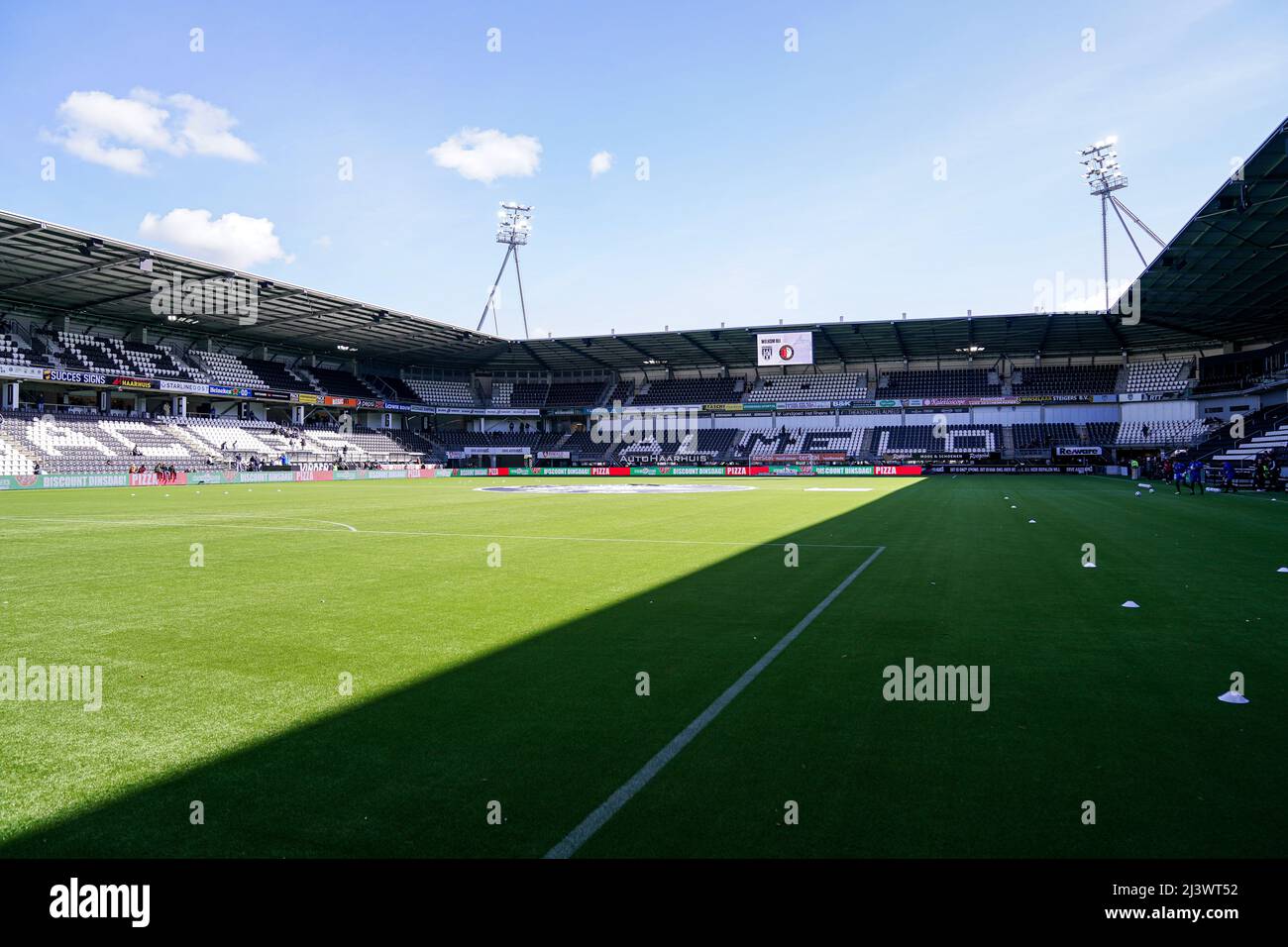 Almelo - The stadium interior during the match between Heracles Almelo ...