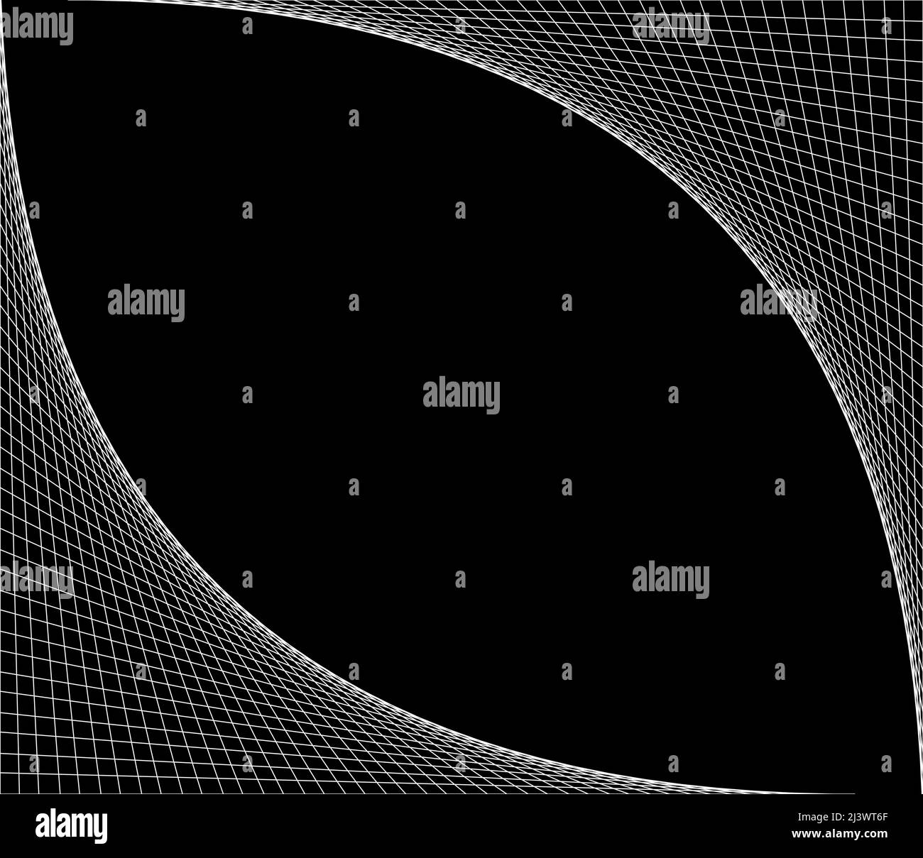 Netting, intersecting lines grid, mesh corners vector pattern, texture and background. Stock ...