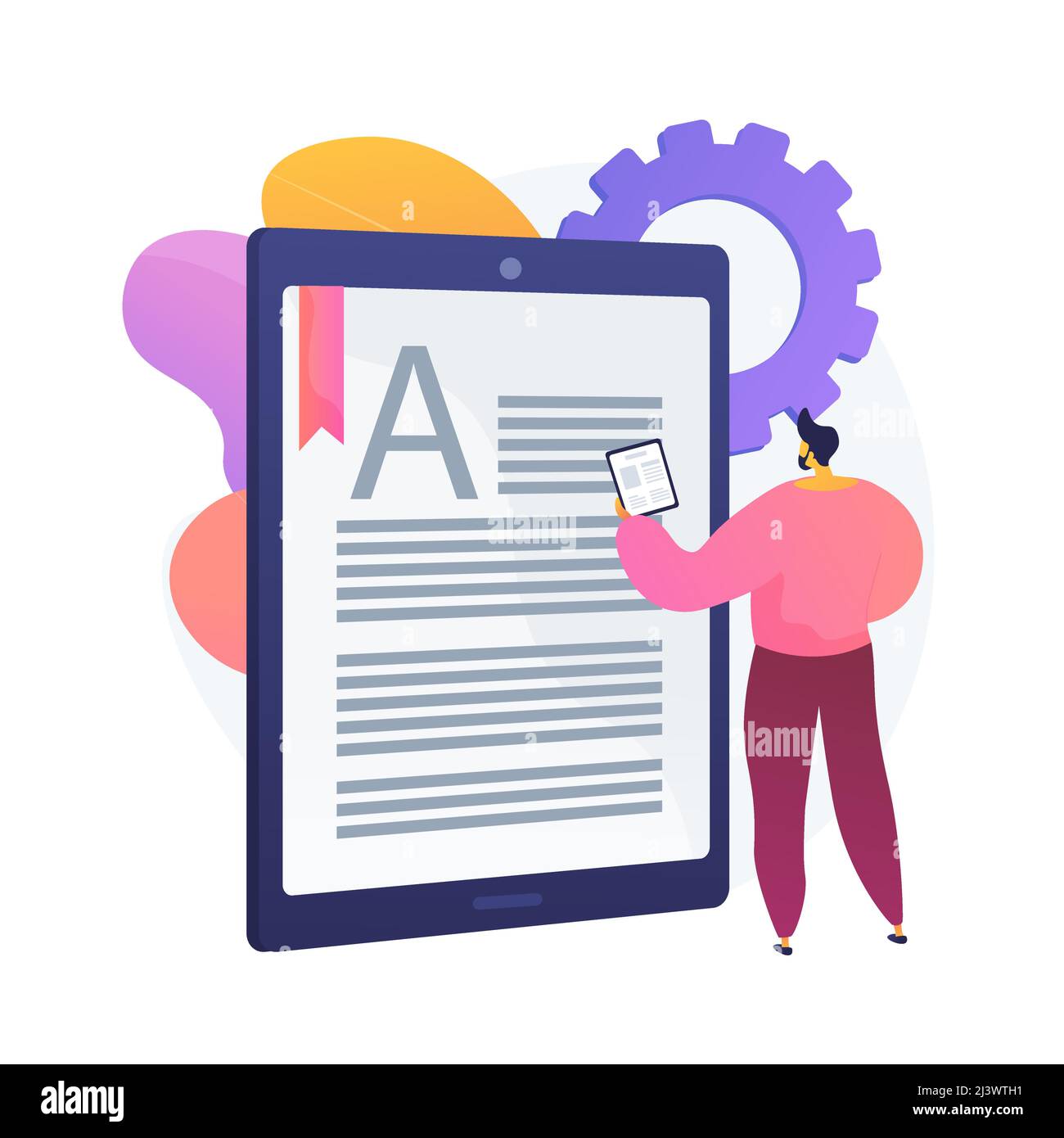 Book narrative Stock Vector Images - Alamy