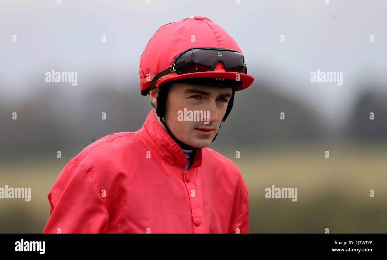 Jockey Oisin Orr at Curragh racecourse. Picture date: Sunday April 10 ...