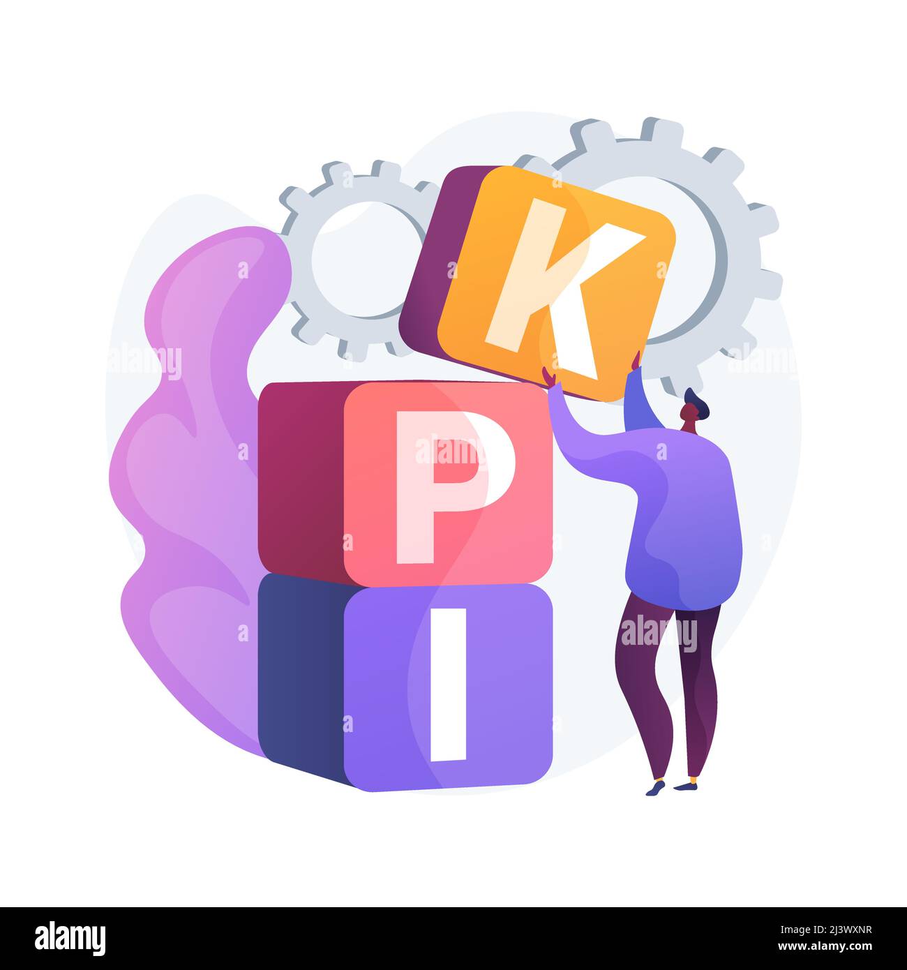 Kpi key performance indicator vector vectors hi-res stock photography ...