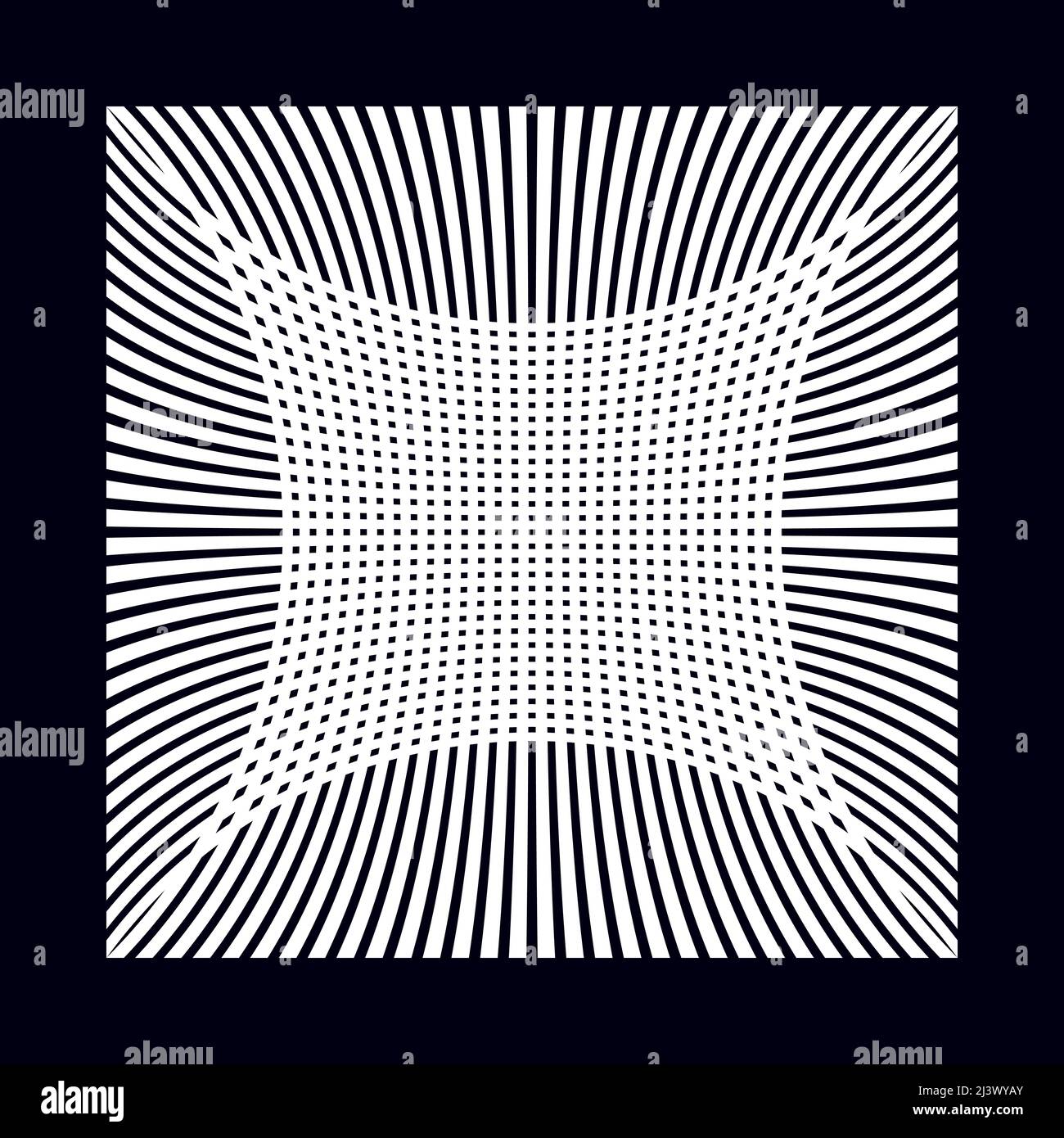 Crossing, intersecting lines abstract geometric vector pattern, texture ...
