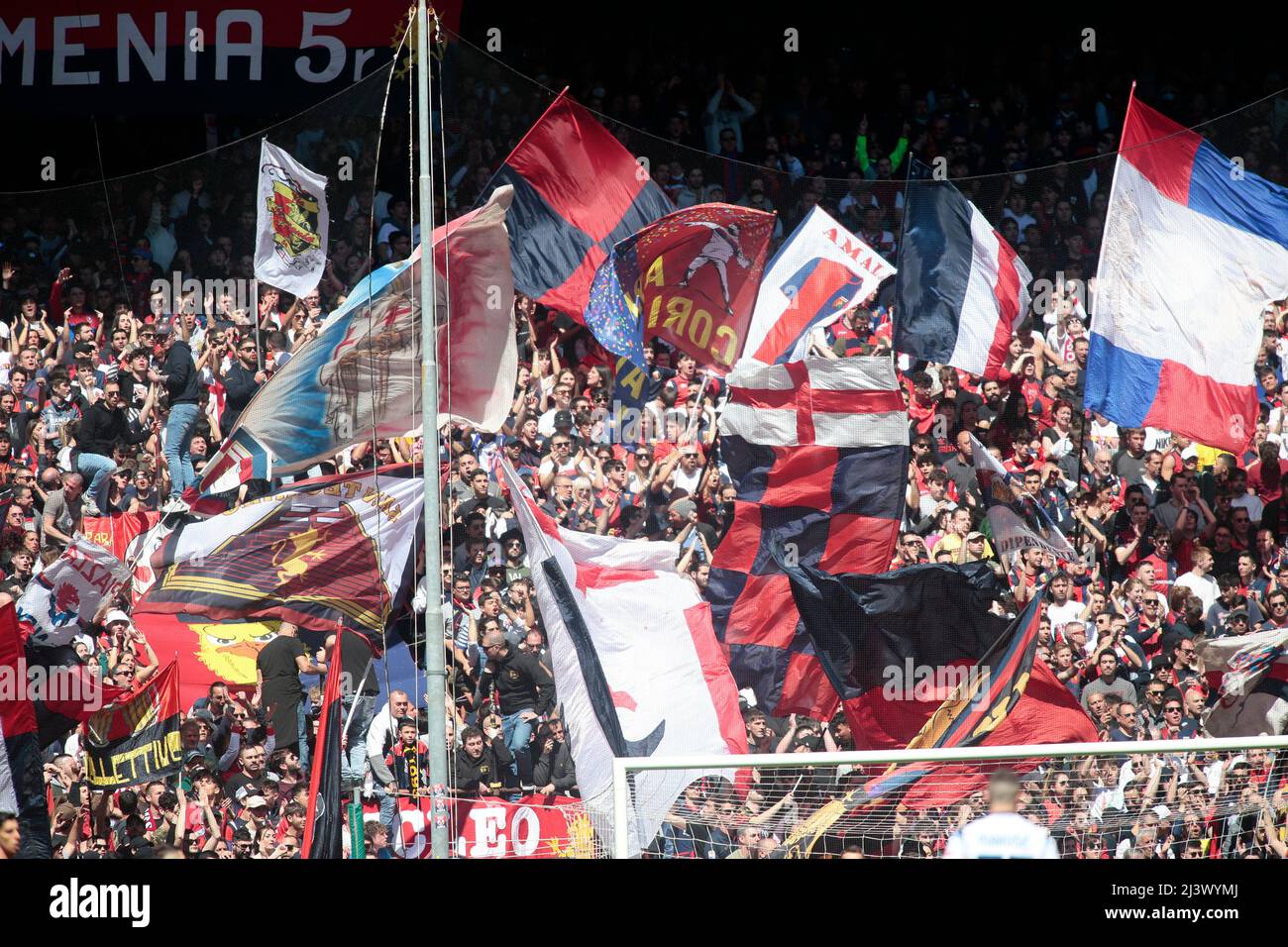 Genoa CFC supporters during the Italian Serie A, football match between ...