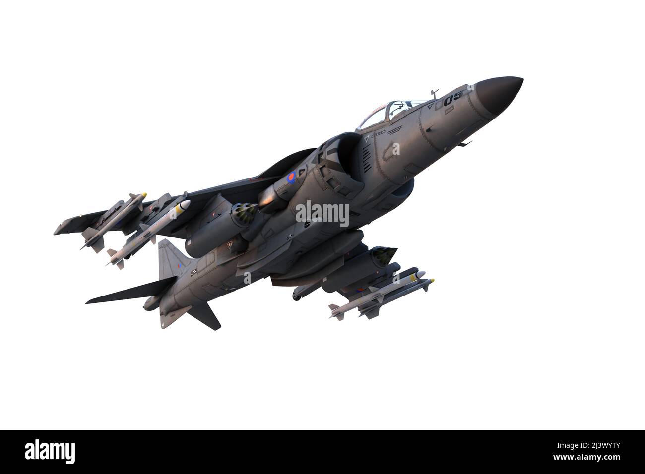 Grey fighter jet Cut Out Stock Images & Pictures - Alamy