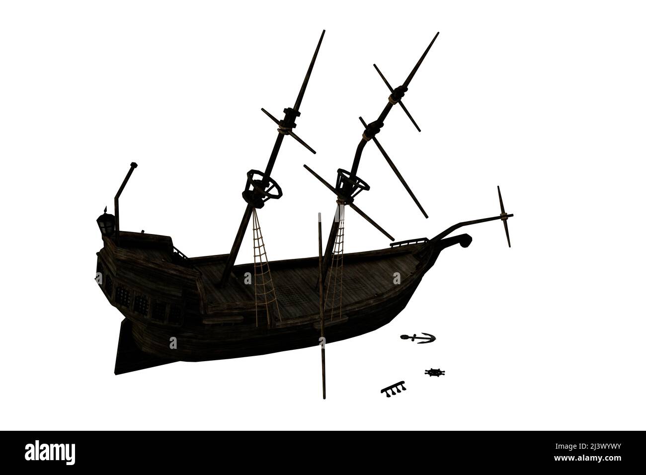 Sinking Pirate Ship