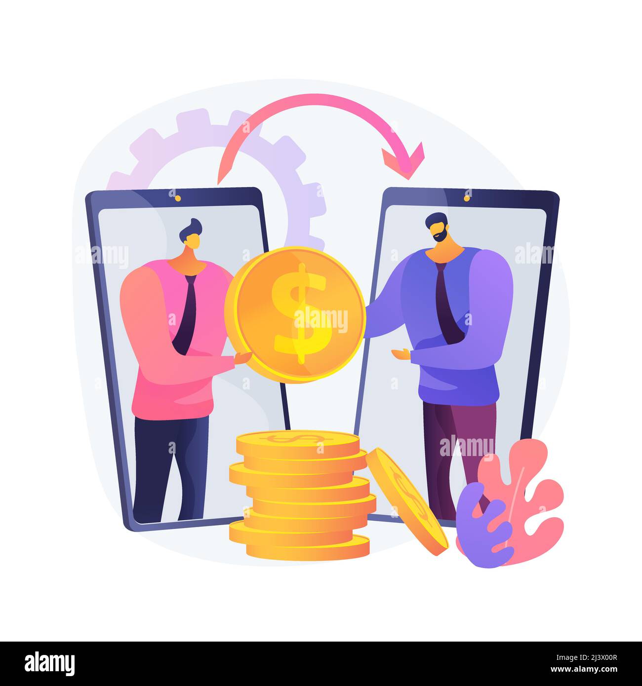Digital payment Stock Vector Images - Alamy
