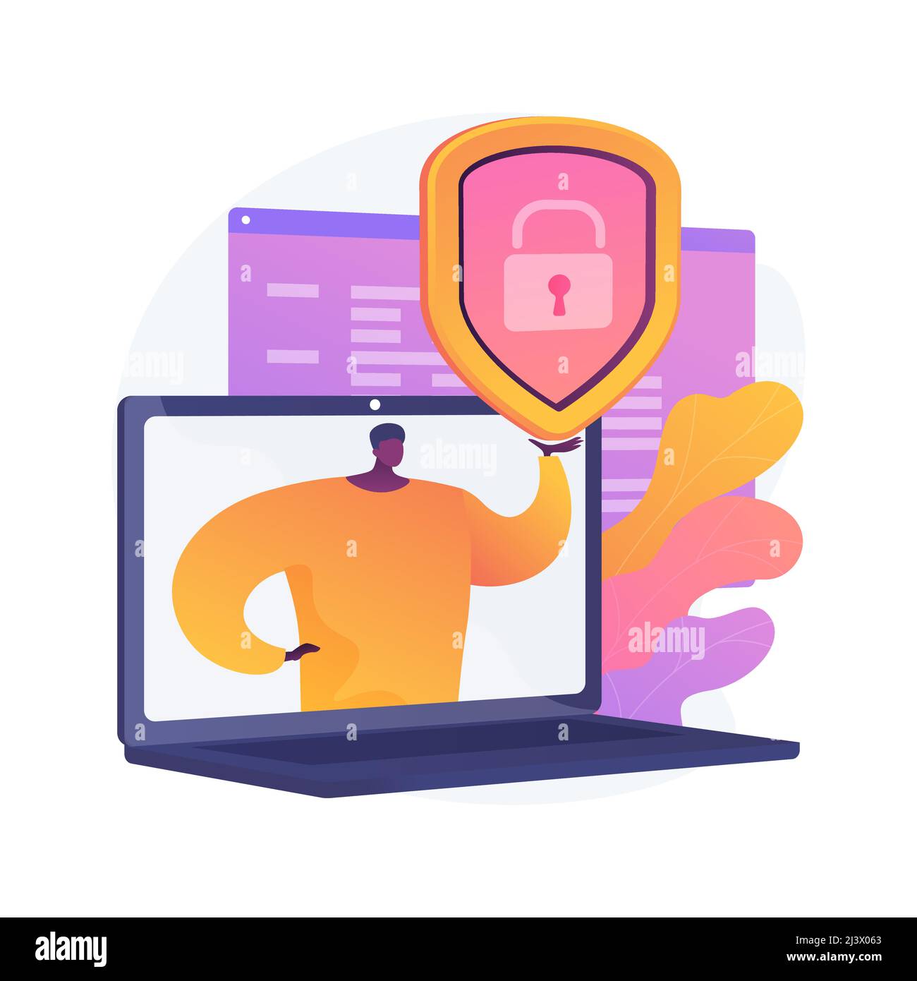 Database encryption Stock Vector Images - Alamy