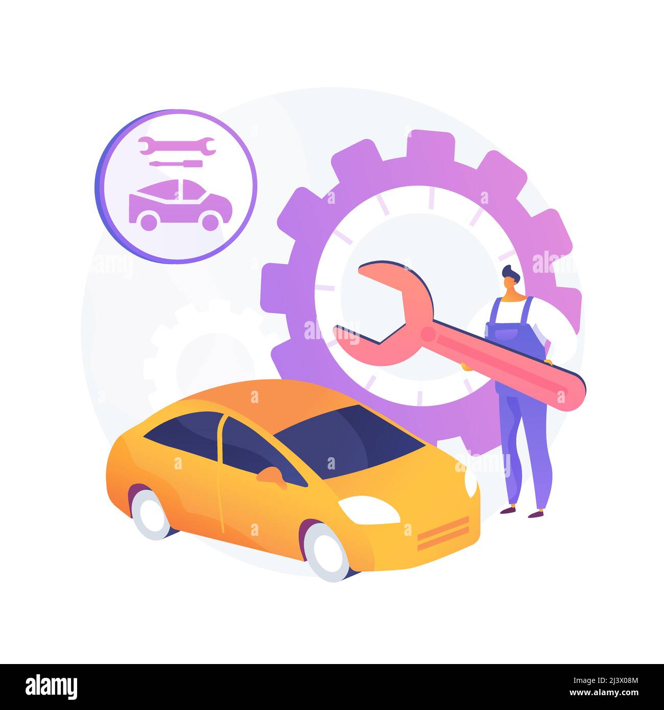 Repair shop Stock Vector Images - Alamy