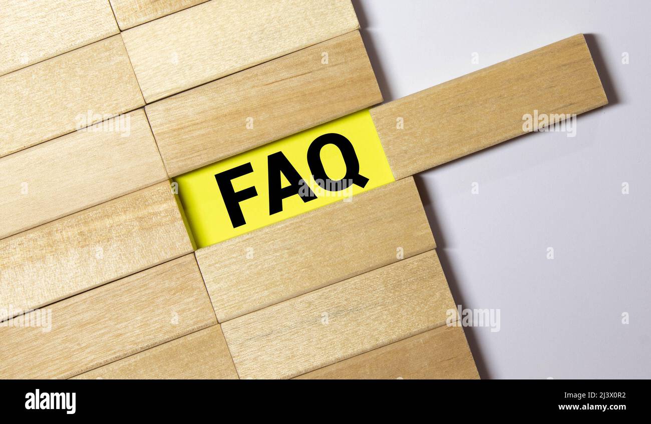 Concept word faqs on hi-res stock photography and images - Alamy