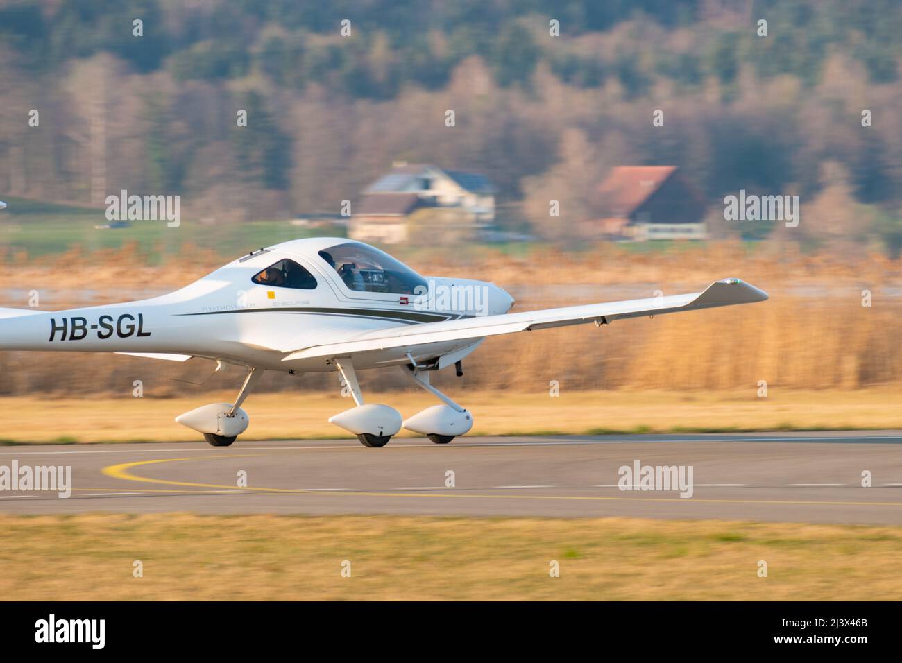 Wangen-Lachen, Switzerland, March 27, 2022 Diamond DA20-C1 Eclipse ...