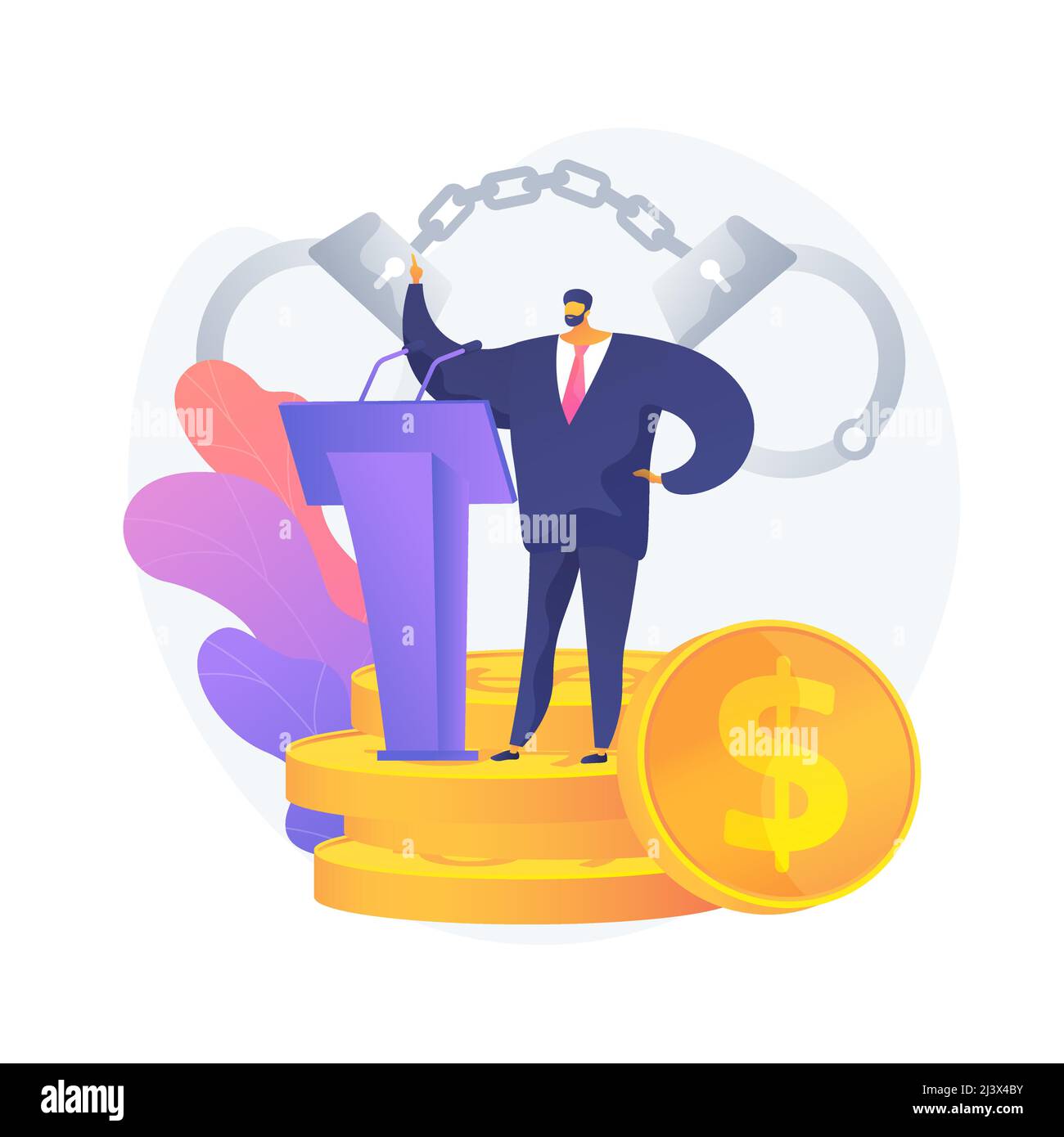 Political Corruption Symbol