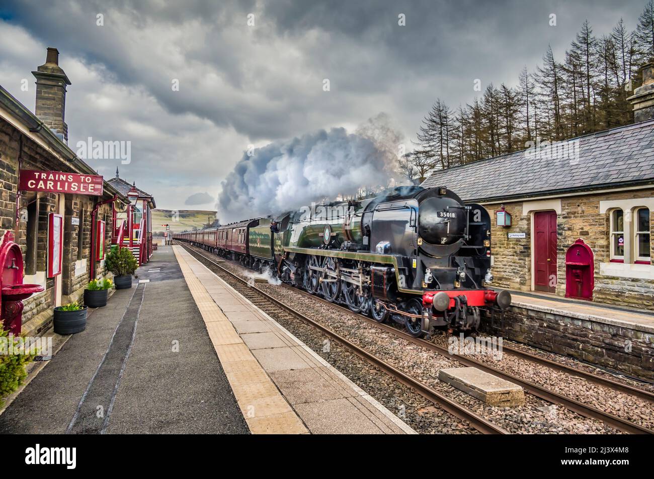 This is the Southern Railways Merchant Navy Class 6MT 4-6-2 number ...