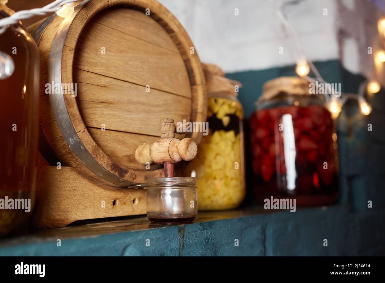 Alcoholic drink, tincture using a snake. Alcoholic drink infused with ...