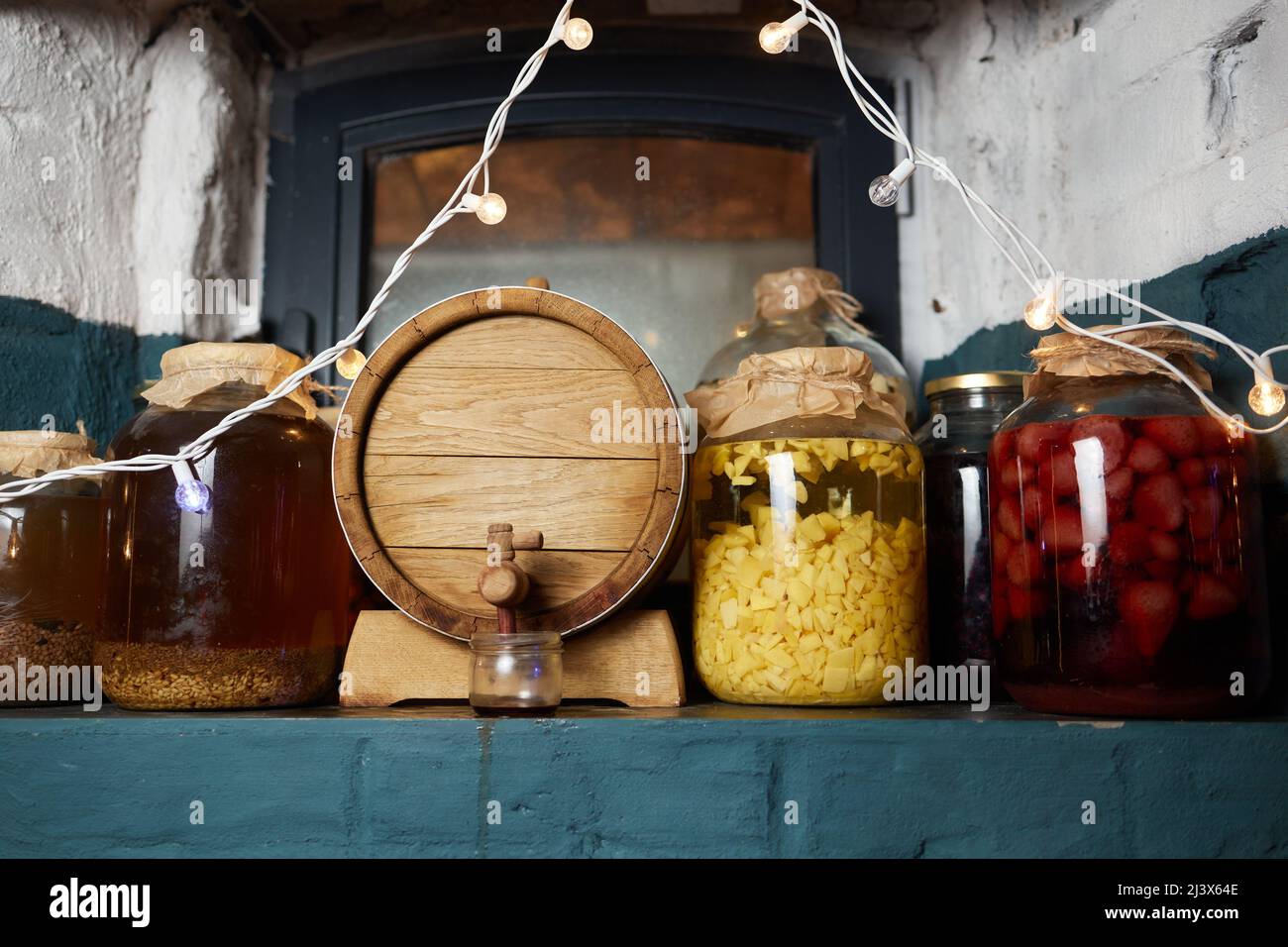 Alcoholic drink, tincture using a snake. Alcoholic drink infused with ...