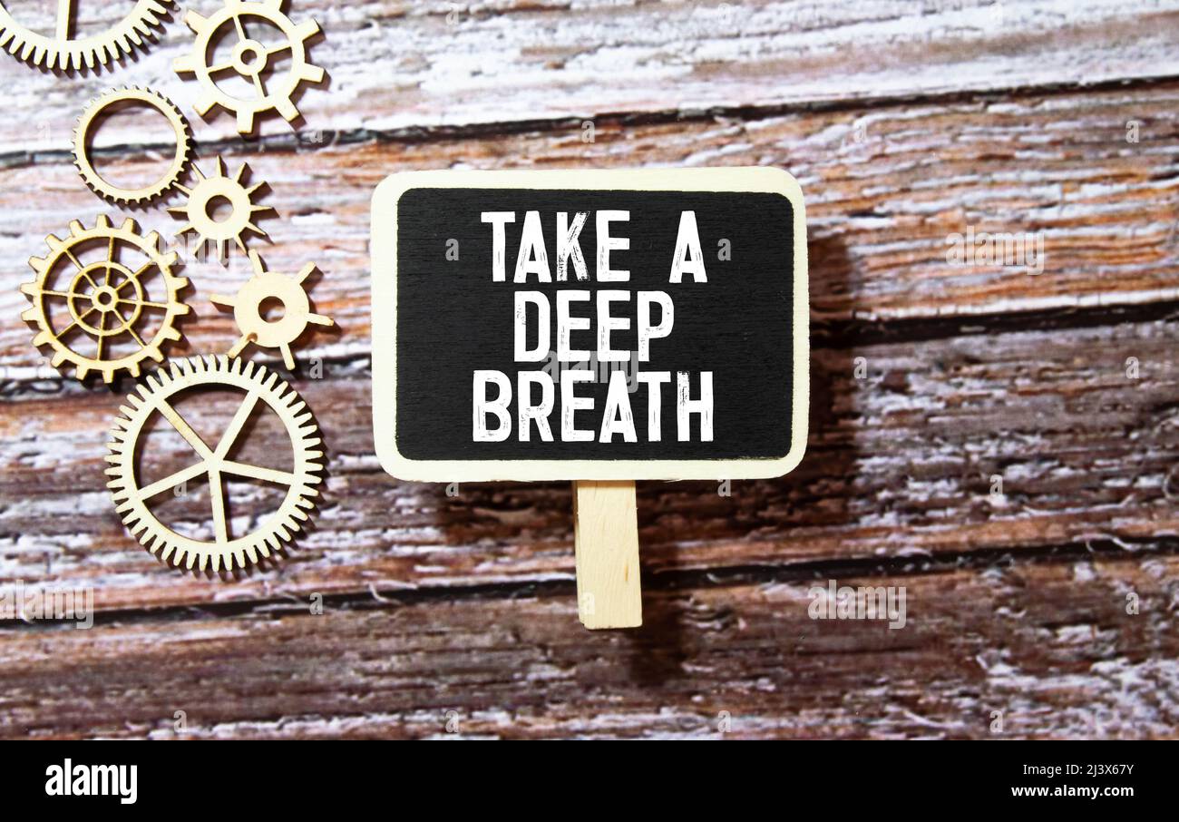 Take a deep breath, concept Stock Photo - Alamy