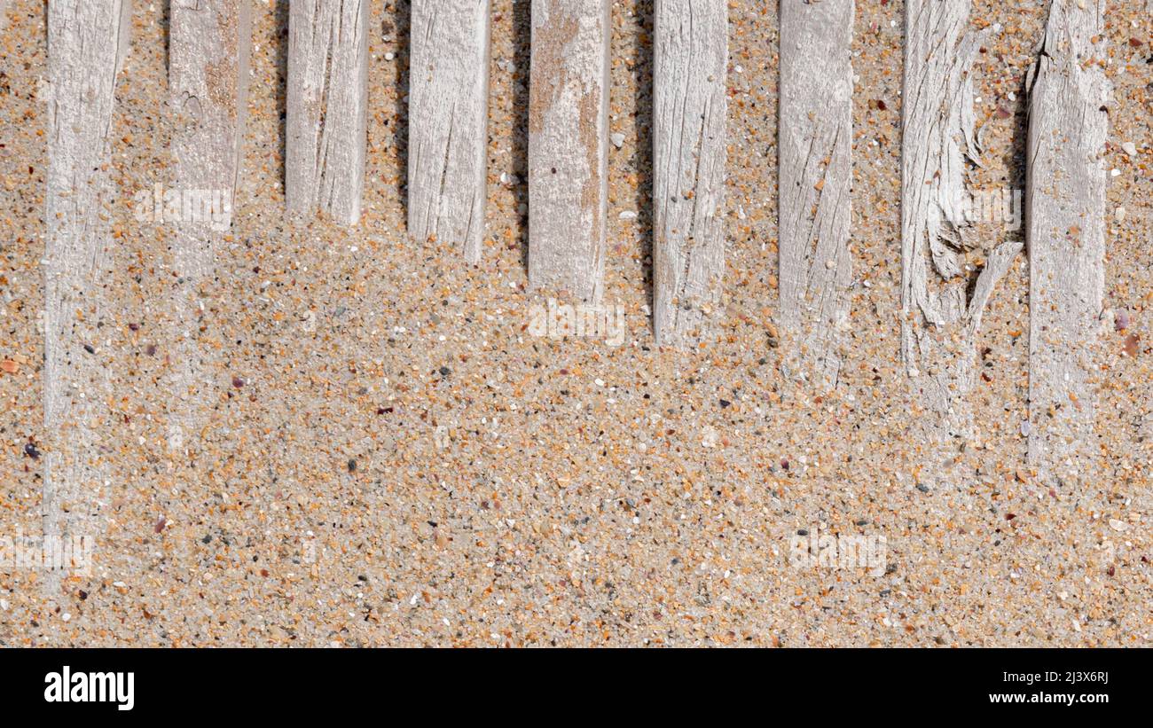 Macro background of beach sand and wood on boards Stock Photo - Alamy