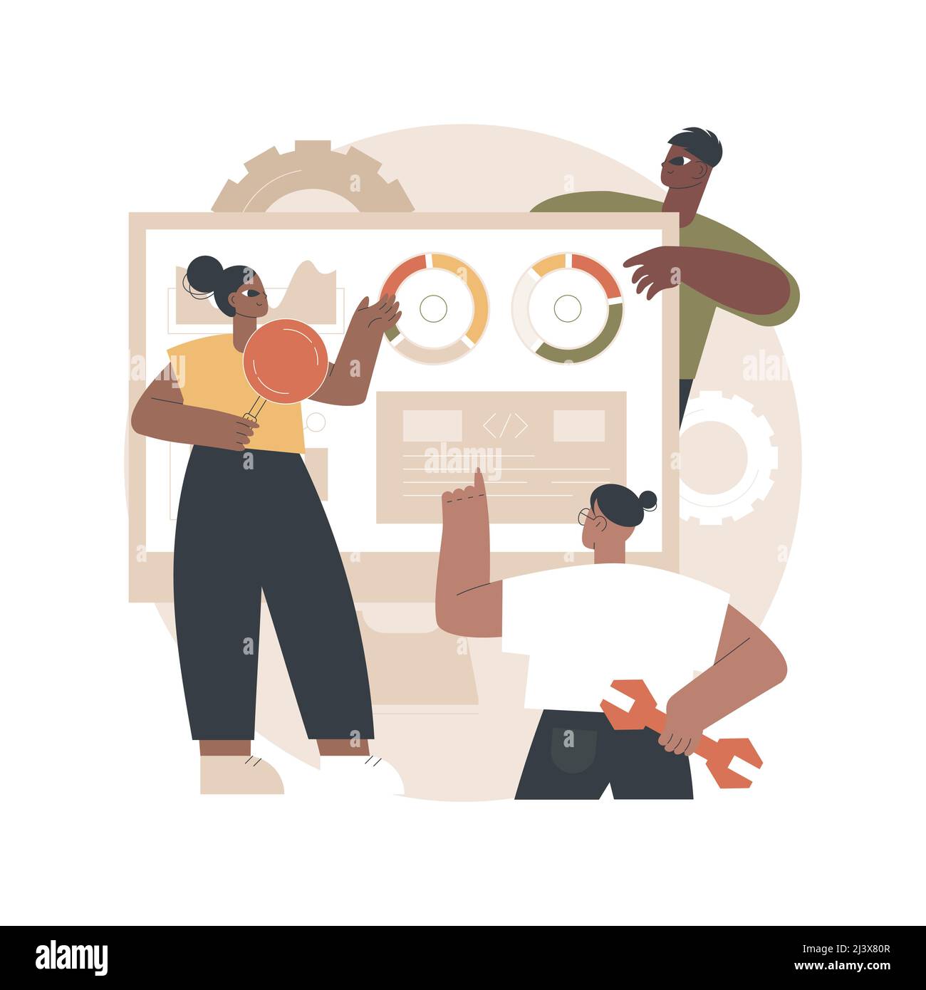 Implementation program Stock Vector Images - Alamy