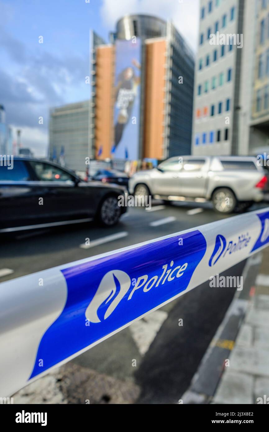 Ruban police hi-res stock photography and images - Alamy