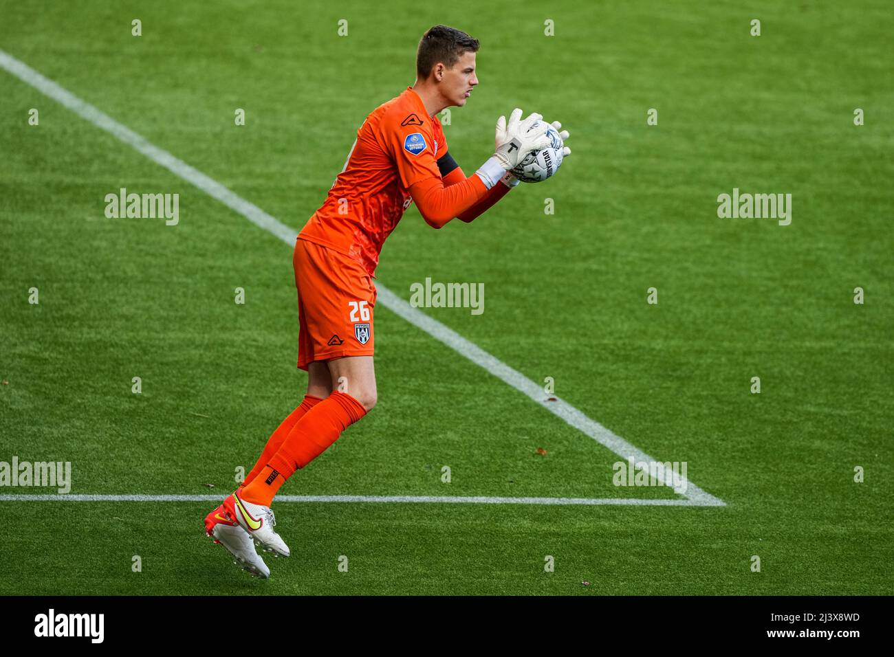 Almelo - Heracles Almelo keeper Koen Bucker during the match between ...