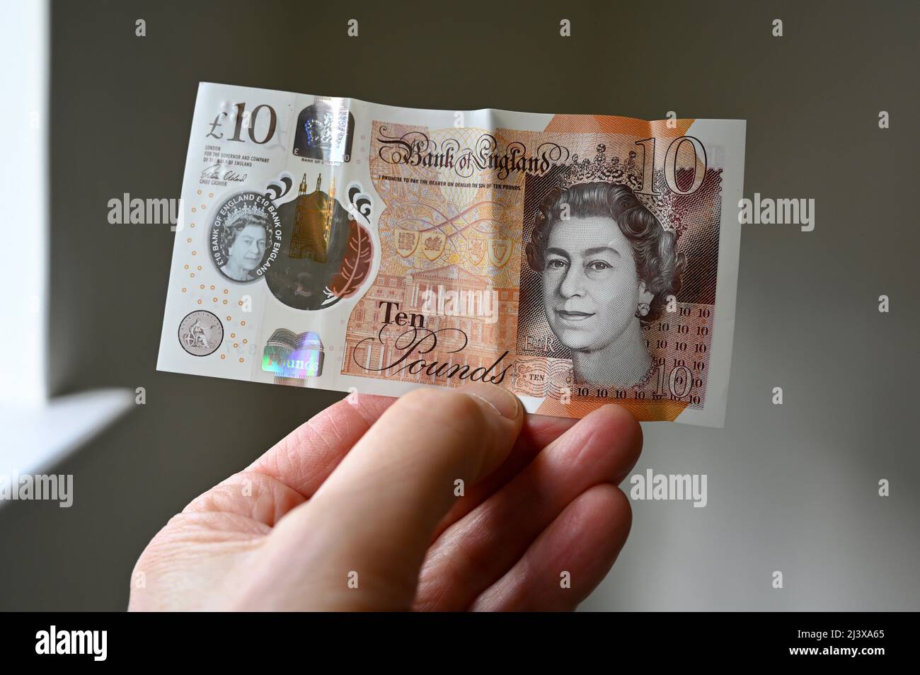 Ten pound note hi-res stock photography and images - Alamy