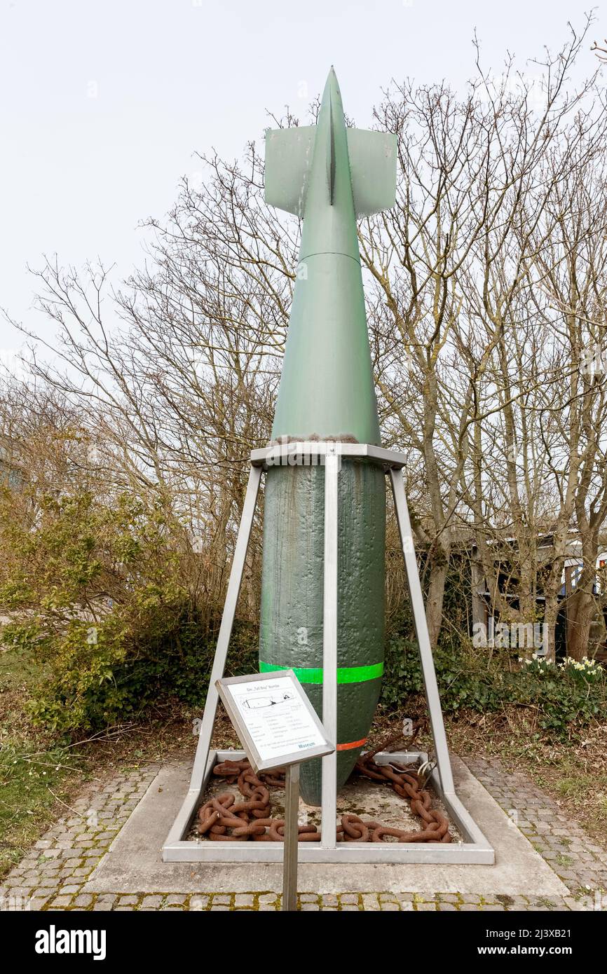 Helgoland, Germany. 26th Mar, 2022. The unexploded bomb of an English ...