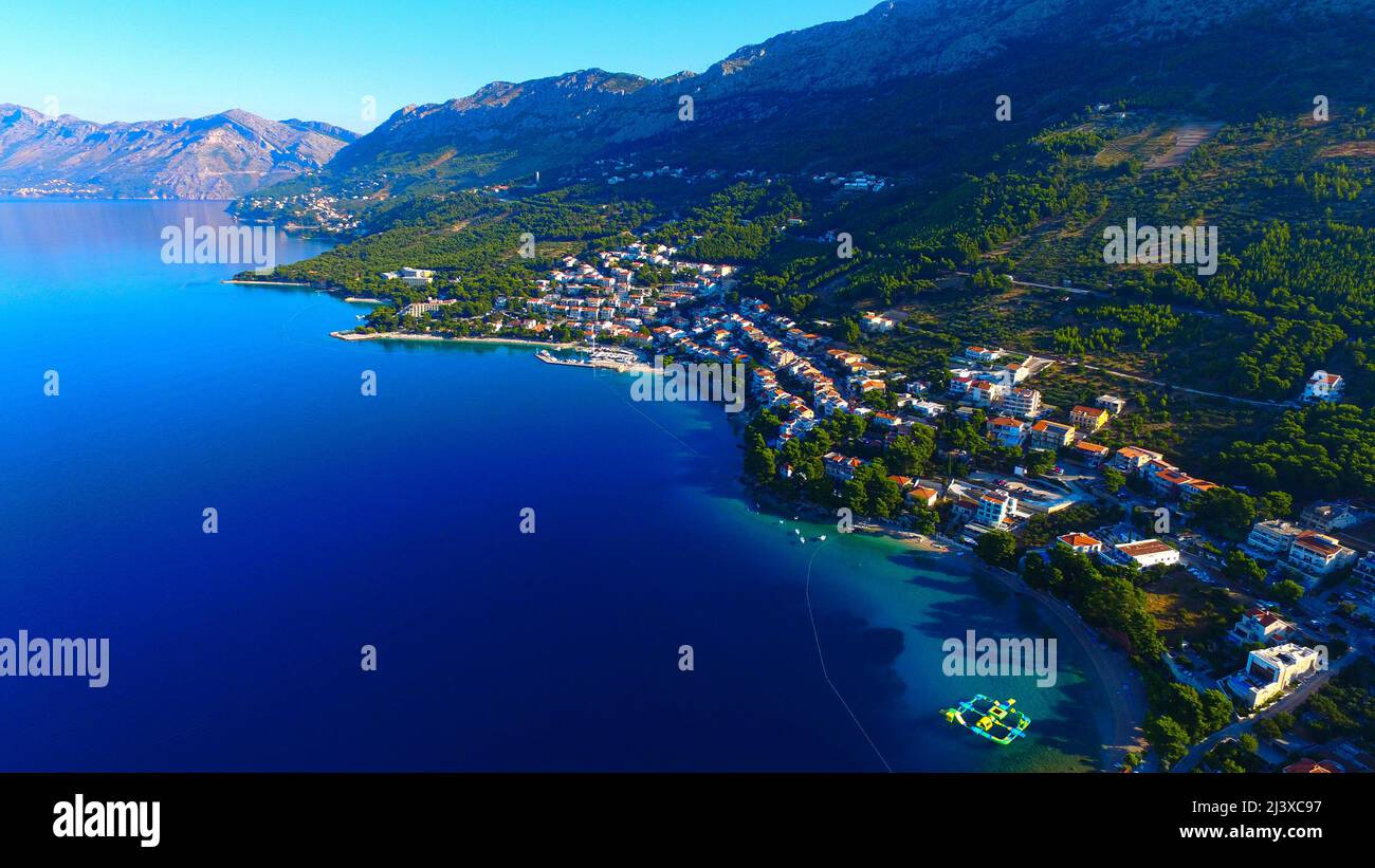 Brela aerial view hi-res stock photography and images - Alamy