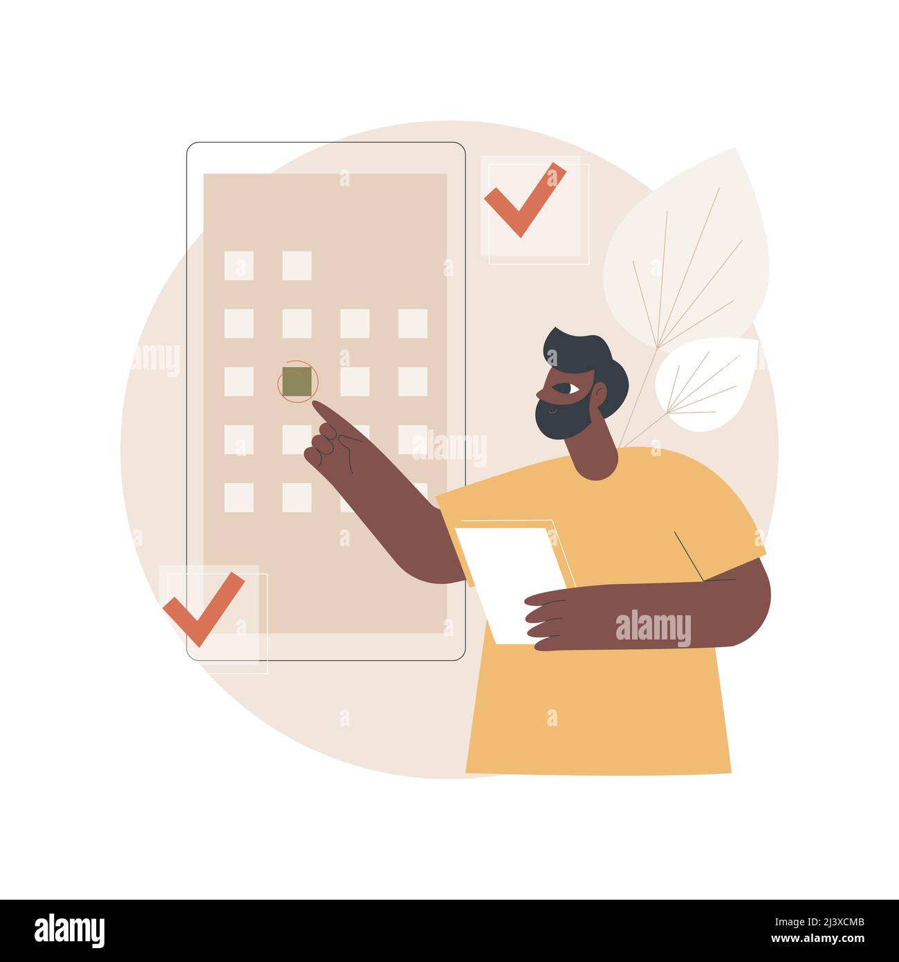 Planning abstract concept vector illustration. Future plan, project ...