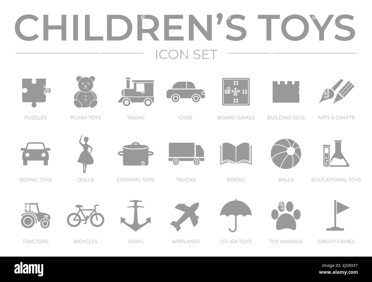 Toys in truck Black and White Stock Photos & Images - Alamy