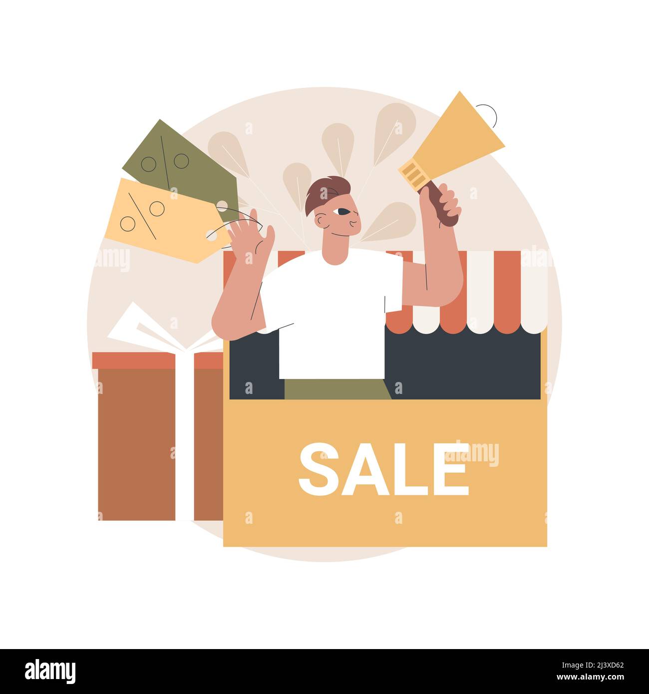 Business cartoon successful sales growth hi-res stock photography and ...