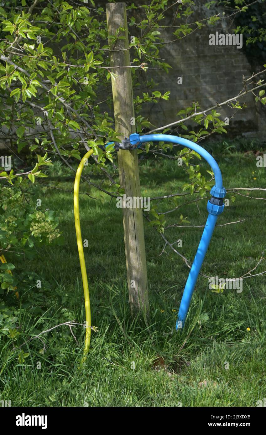 Yellow hose pipe hi-res stock photography and images - Alamy