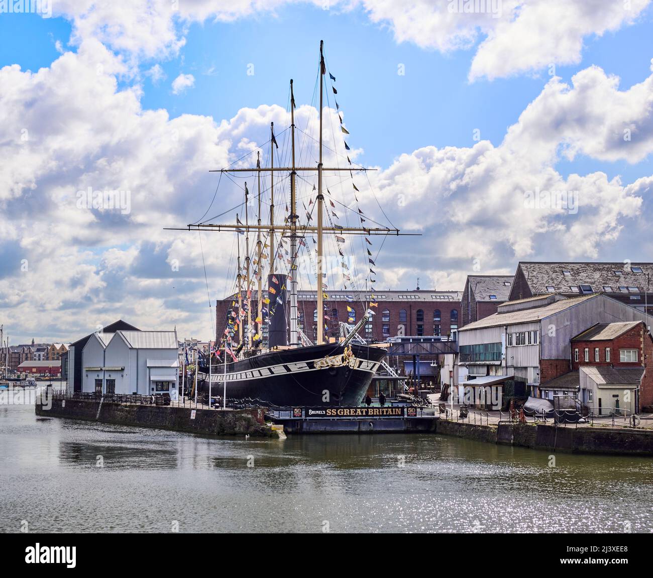 SS Great Britain the world's first ocean liner in dry dock by Bristol's ...