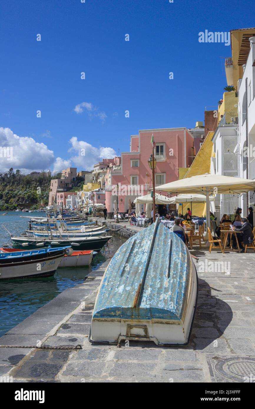 Marina Corricella on the island of Procida, the 2022 Italian Capital of ...