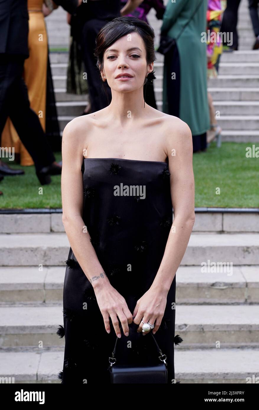 Lily Allen attending the Laurence Olivier Awards at the Royal Albert ...